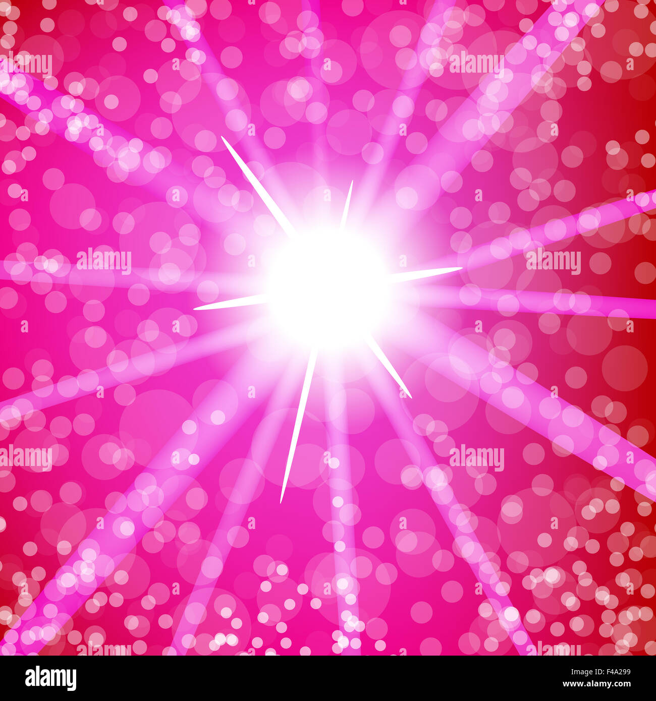 Summer Hot Sun Light Stock Photo - Alamy