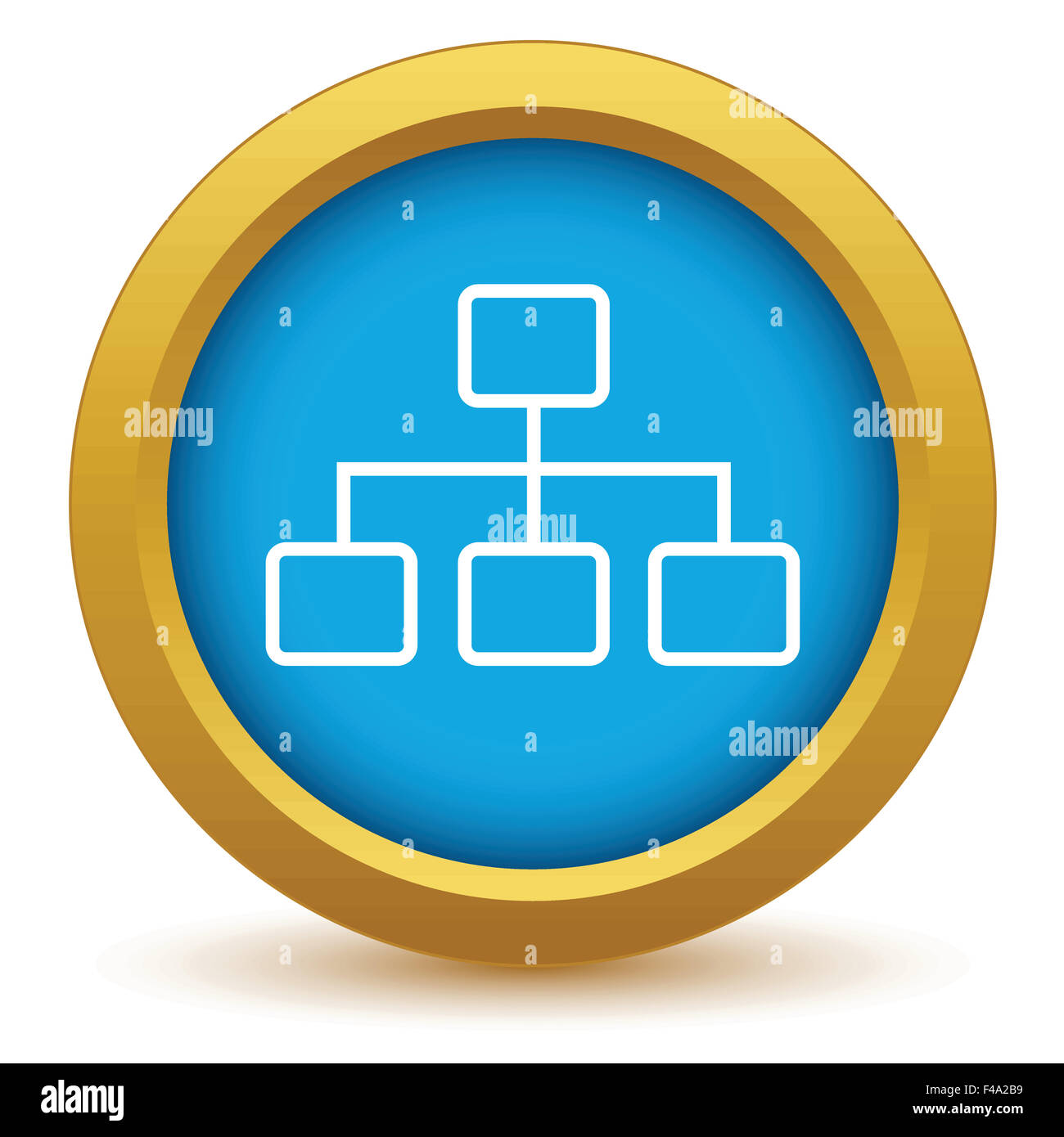 Gold organization Cut Out Stock Images & Pictures - Alamy