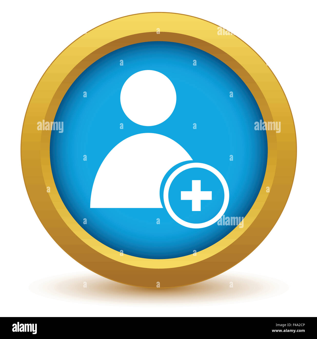 Gold member icon gold member hi-res stock photography and images - Alamy