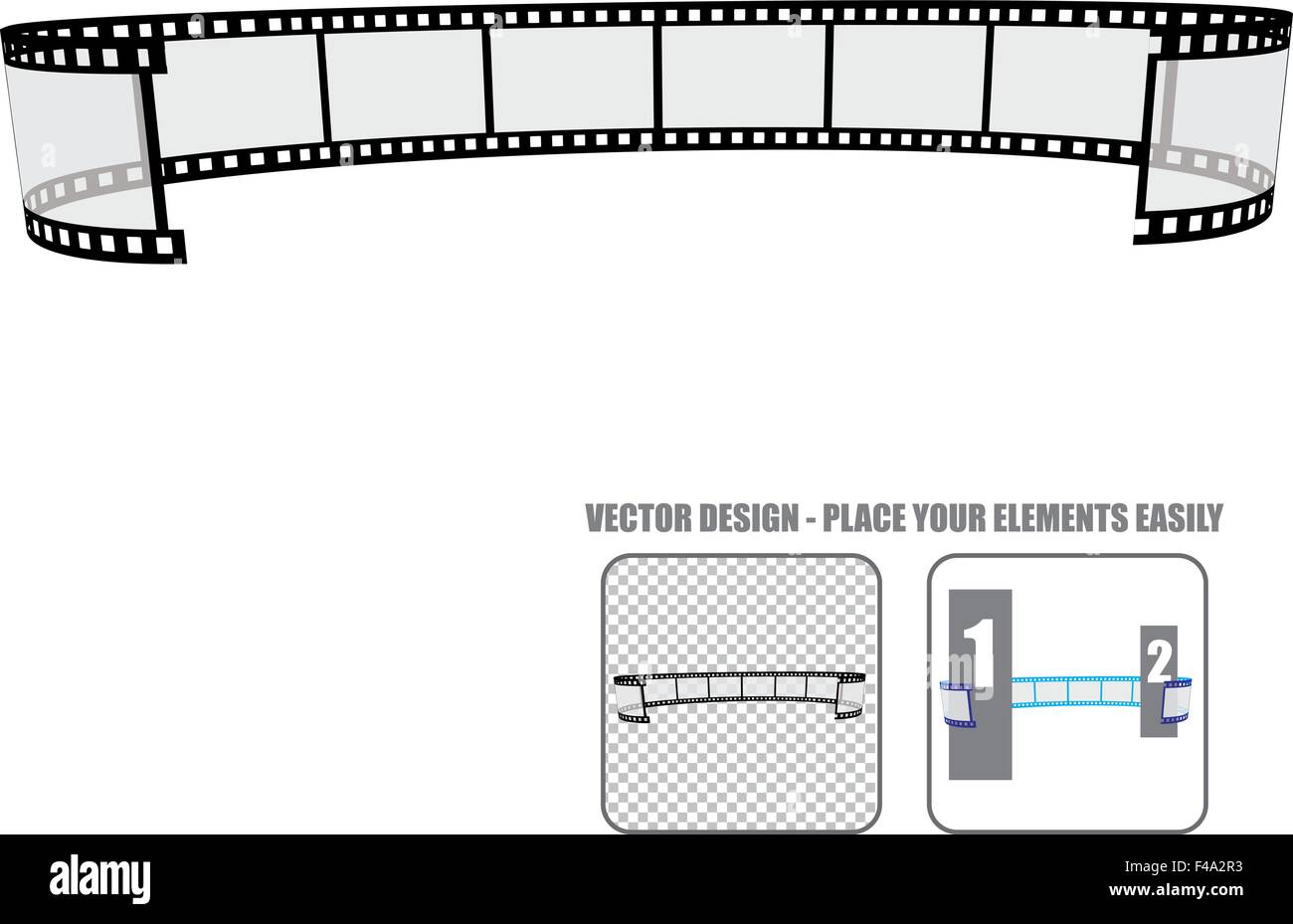 Film Roll Vector Vectors High Resolution Stock Photography and Images ...