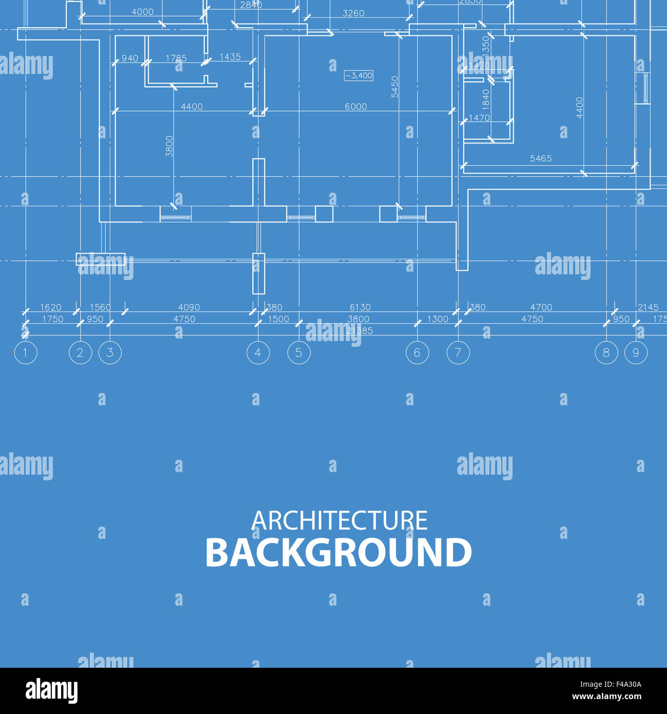 Blueprint architecture background Stock Photo - Alamy