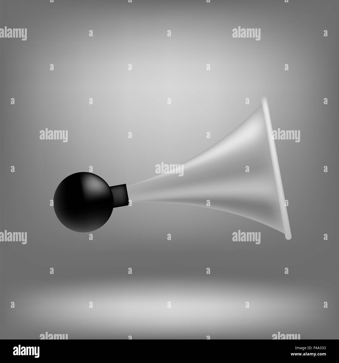 Rubber horn Black and White Stock Photos & Images - Alamy