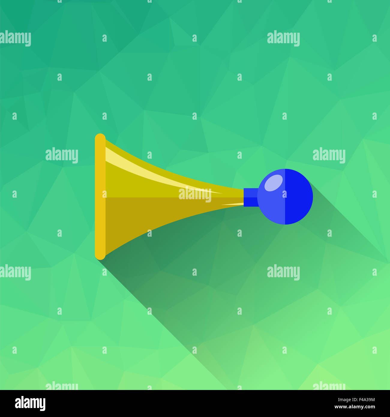 Horn symbol hi-res stock photography and images - Alamy