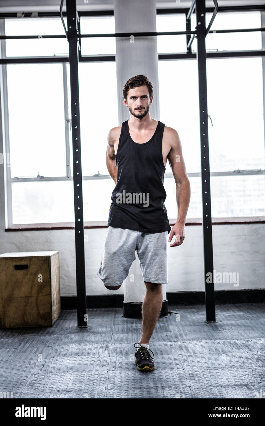 Very muscular legs man hi-res stock photography and images - Alamy