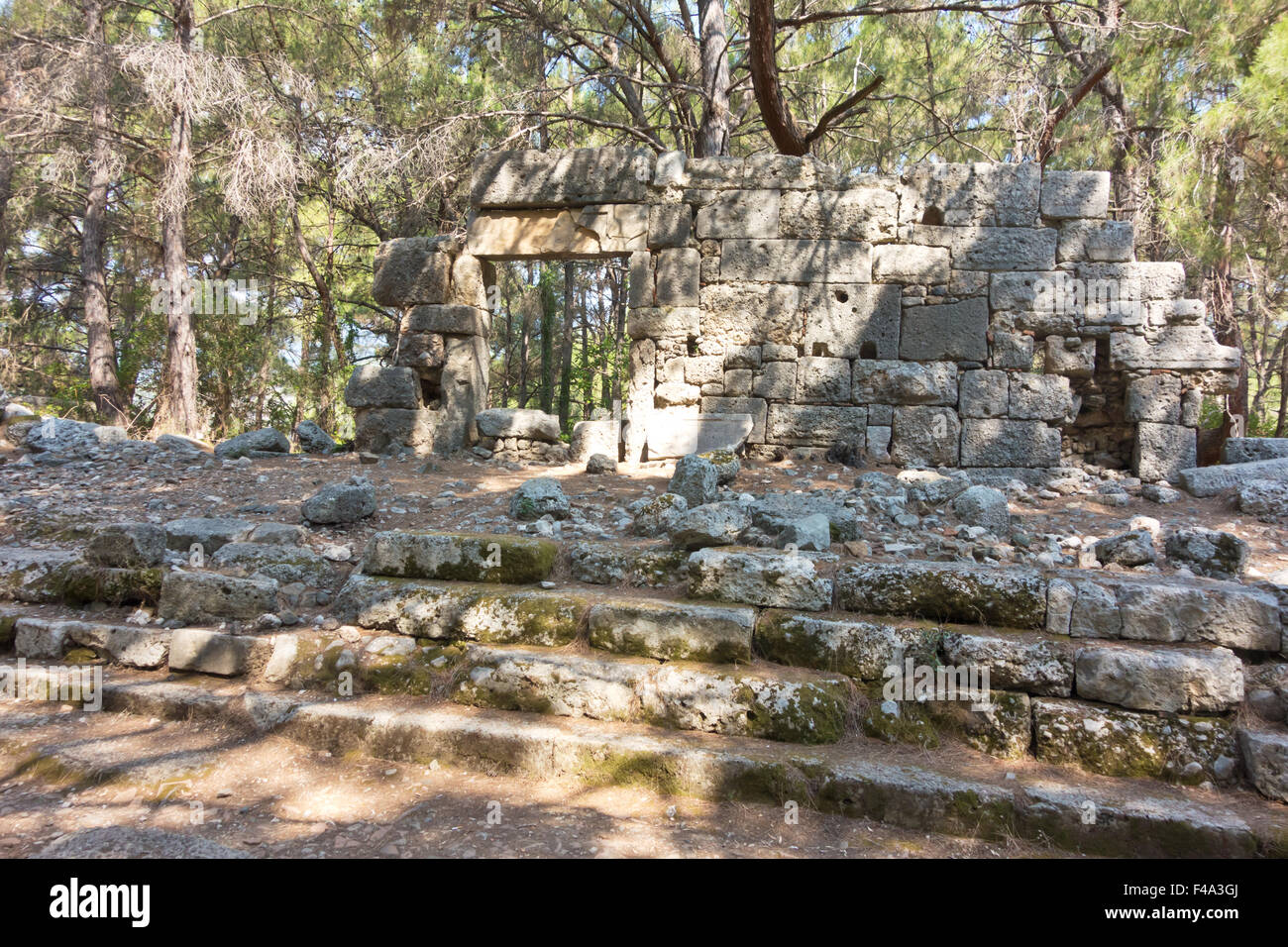 Ancient Phaselis city Stock Photo - Alamy