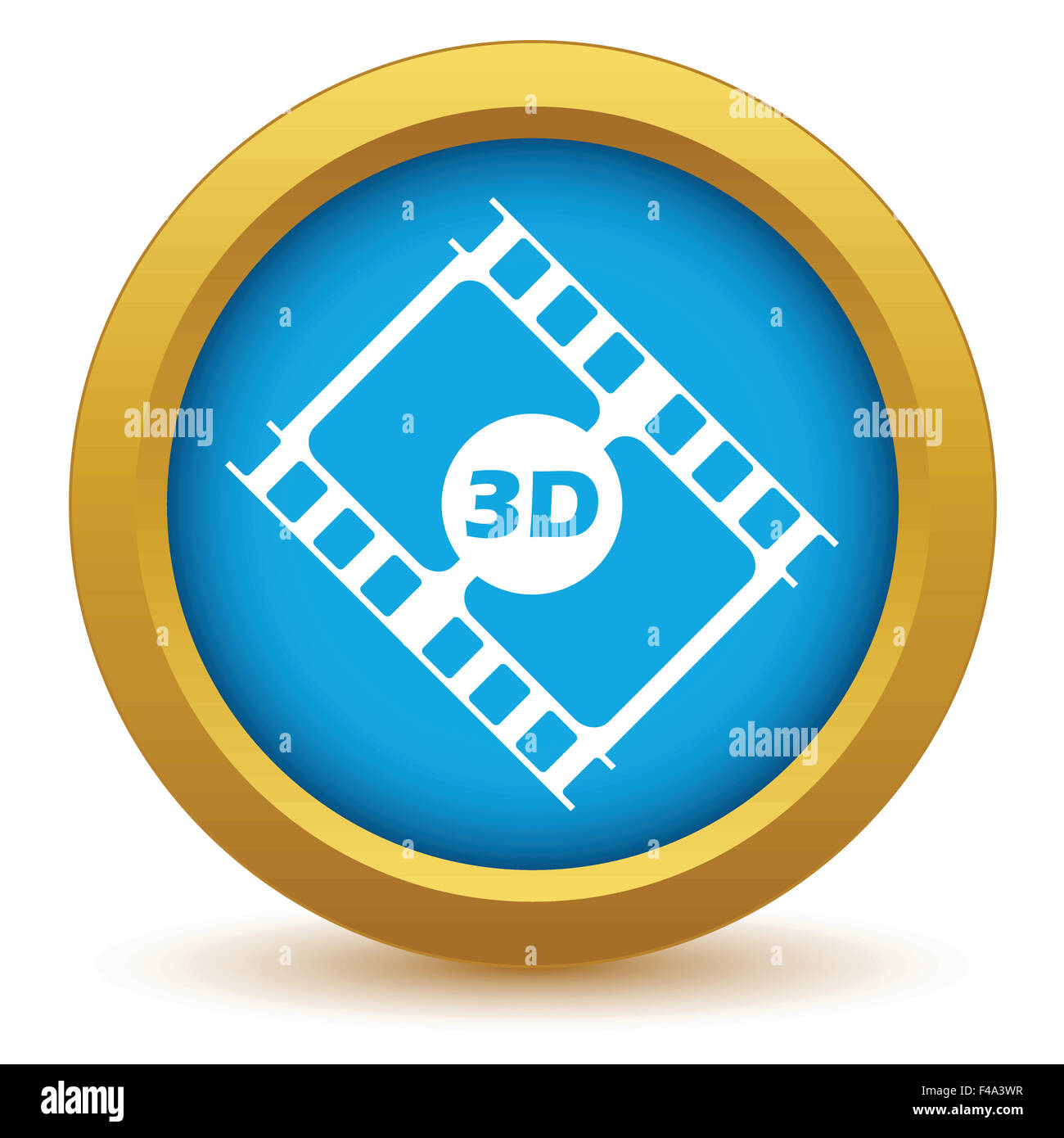 3d video icon hi-res stock photography and images - Alamy
