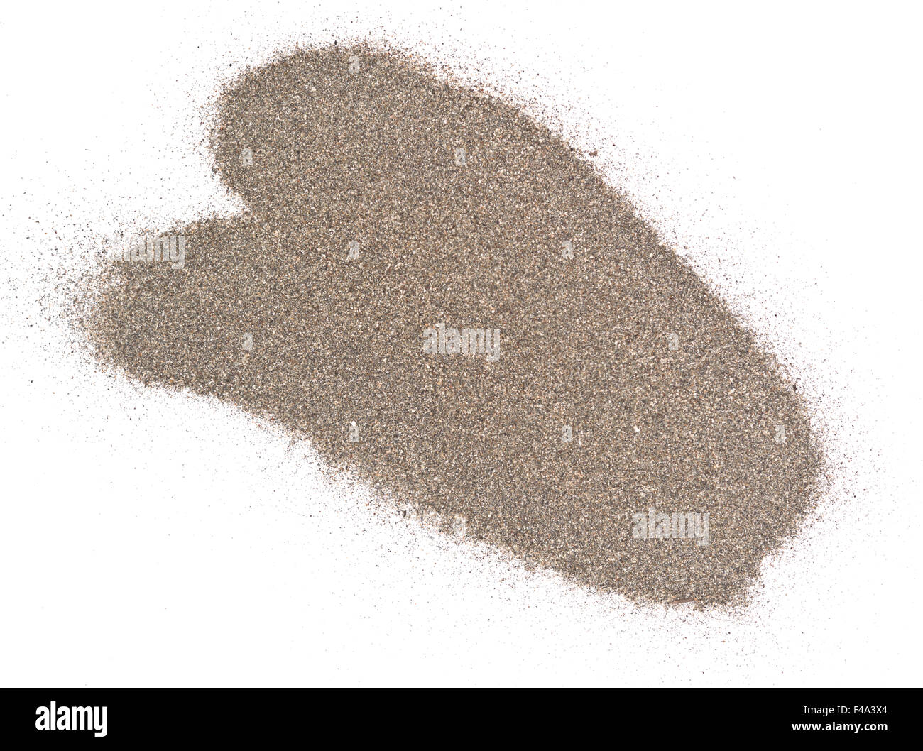 Sand erosion detail Cut Out Stock Images & Pictures - Alamy