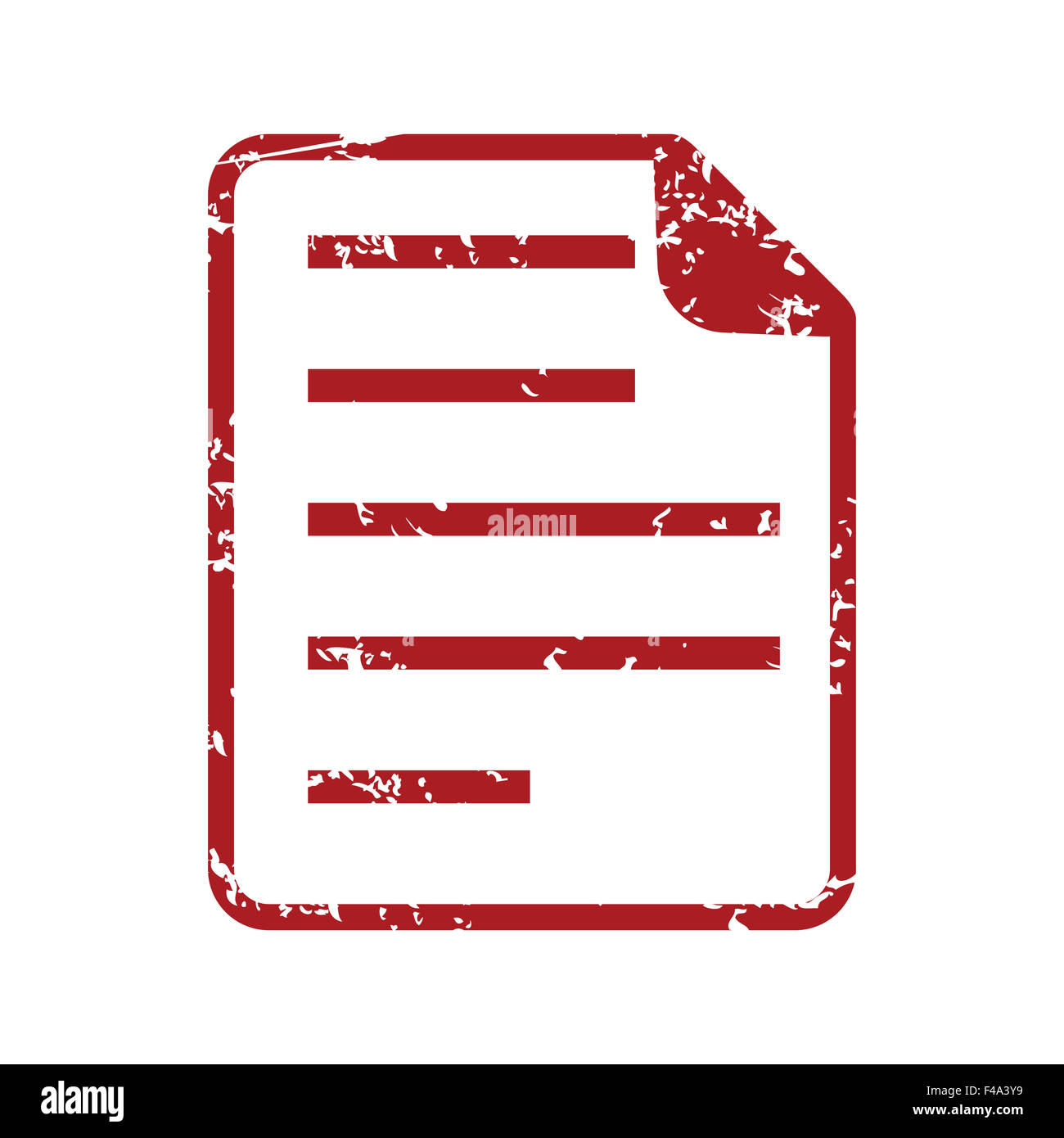 Red page Cut Out Stock Images & Pictures - Alamy