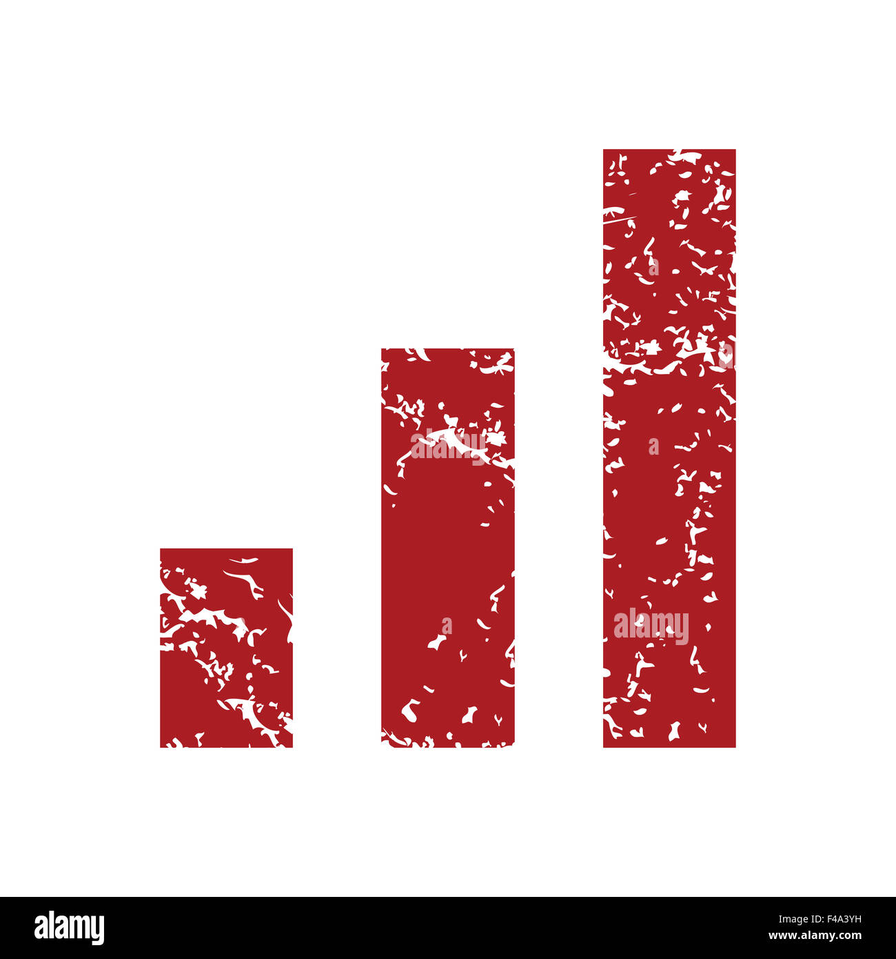 Bar graph logo and arrow hi-res stock photography and images - Alamy