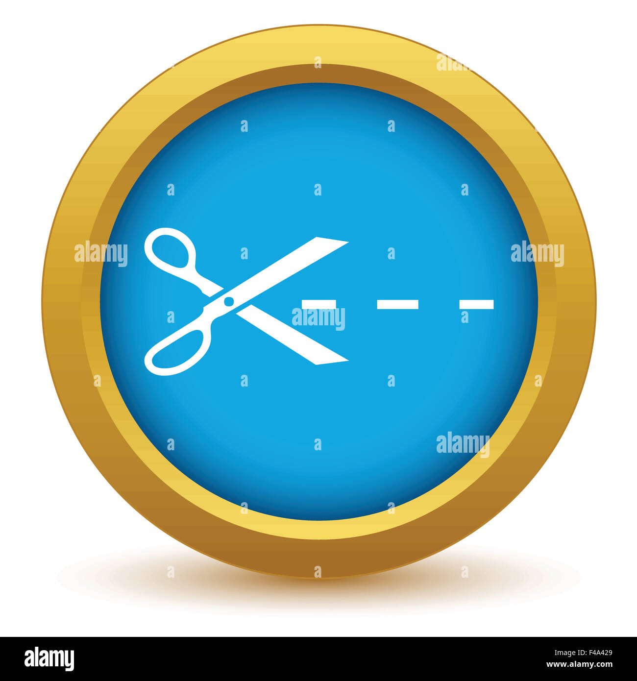 Cut icon hi-res stock photography and images - Alamy