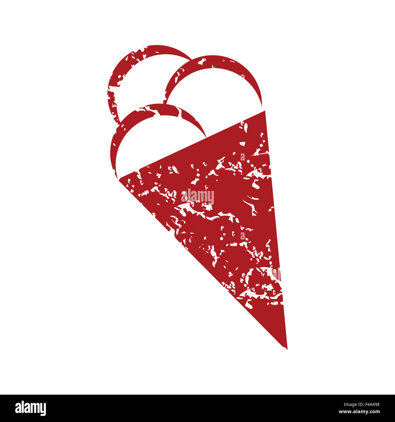 Red ice cream icon Cut Out Stock Images & Pictures - Alamy