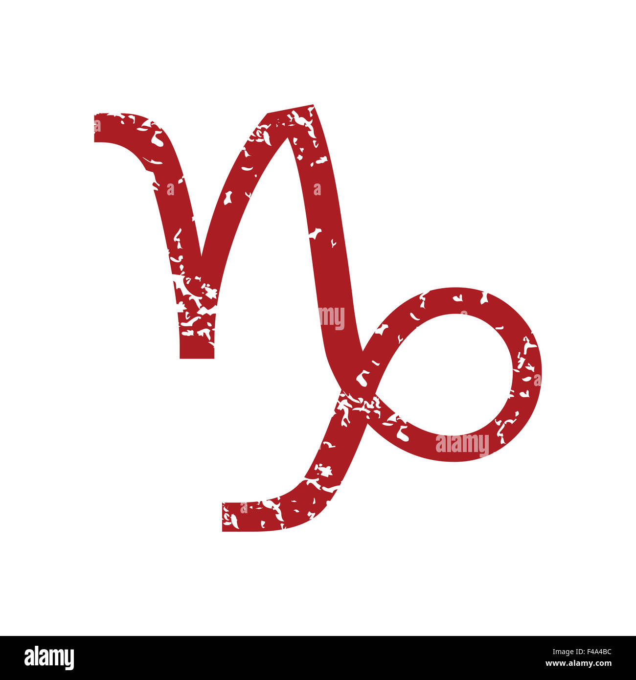 Zodiac sign capricorn logo Cut Out Stock Images & Pictures - Alamy