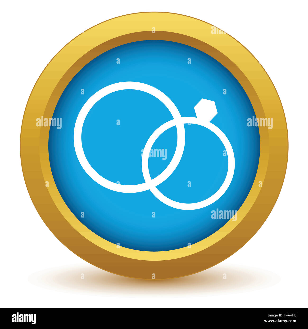 Gold Wedding Rings Icon at Arthur Poulsen blog