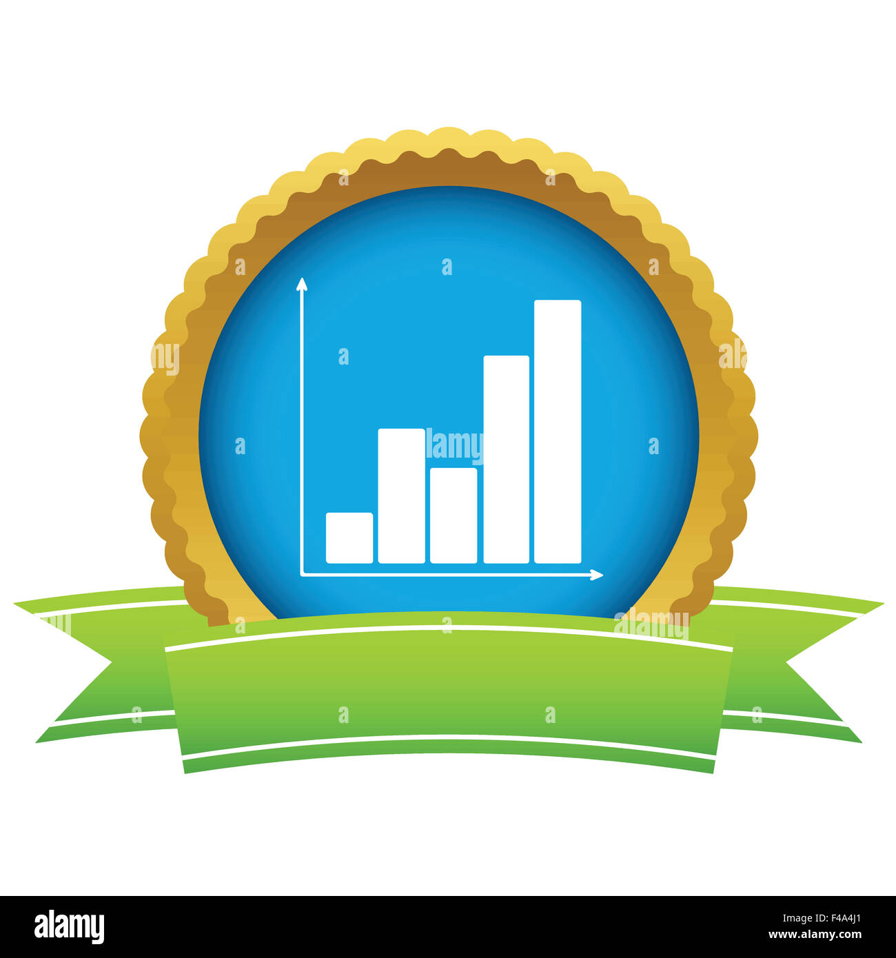 Grow chart logo hi-res stock photography and images - Alamy