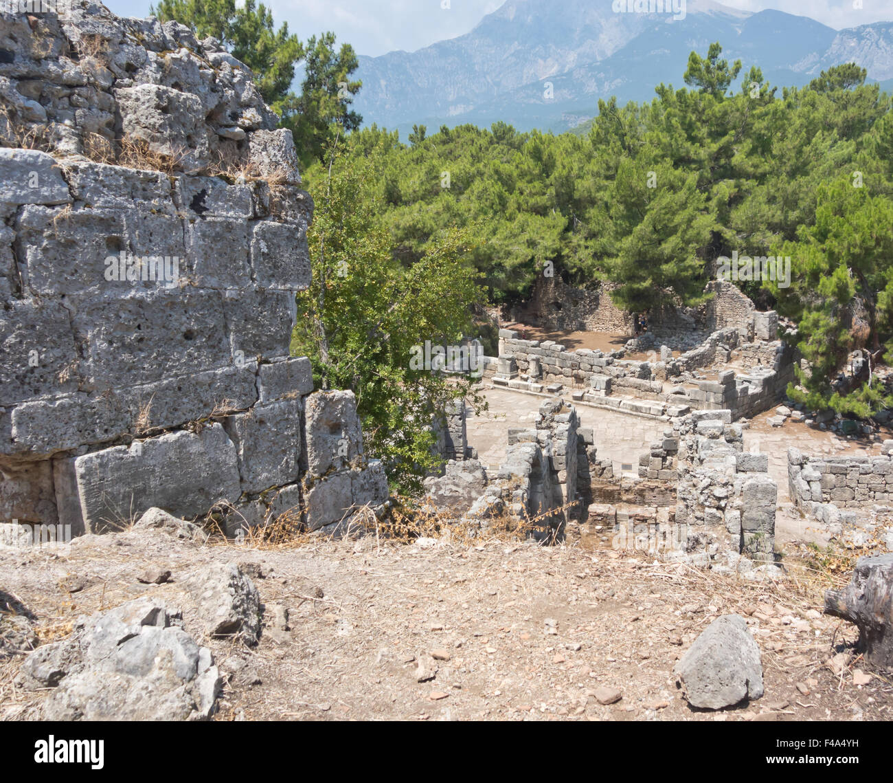 Phaselis acropolis hi-res stock photography and images - Alamy