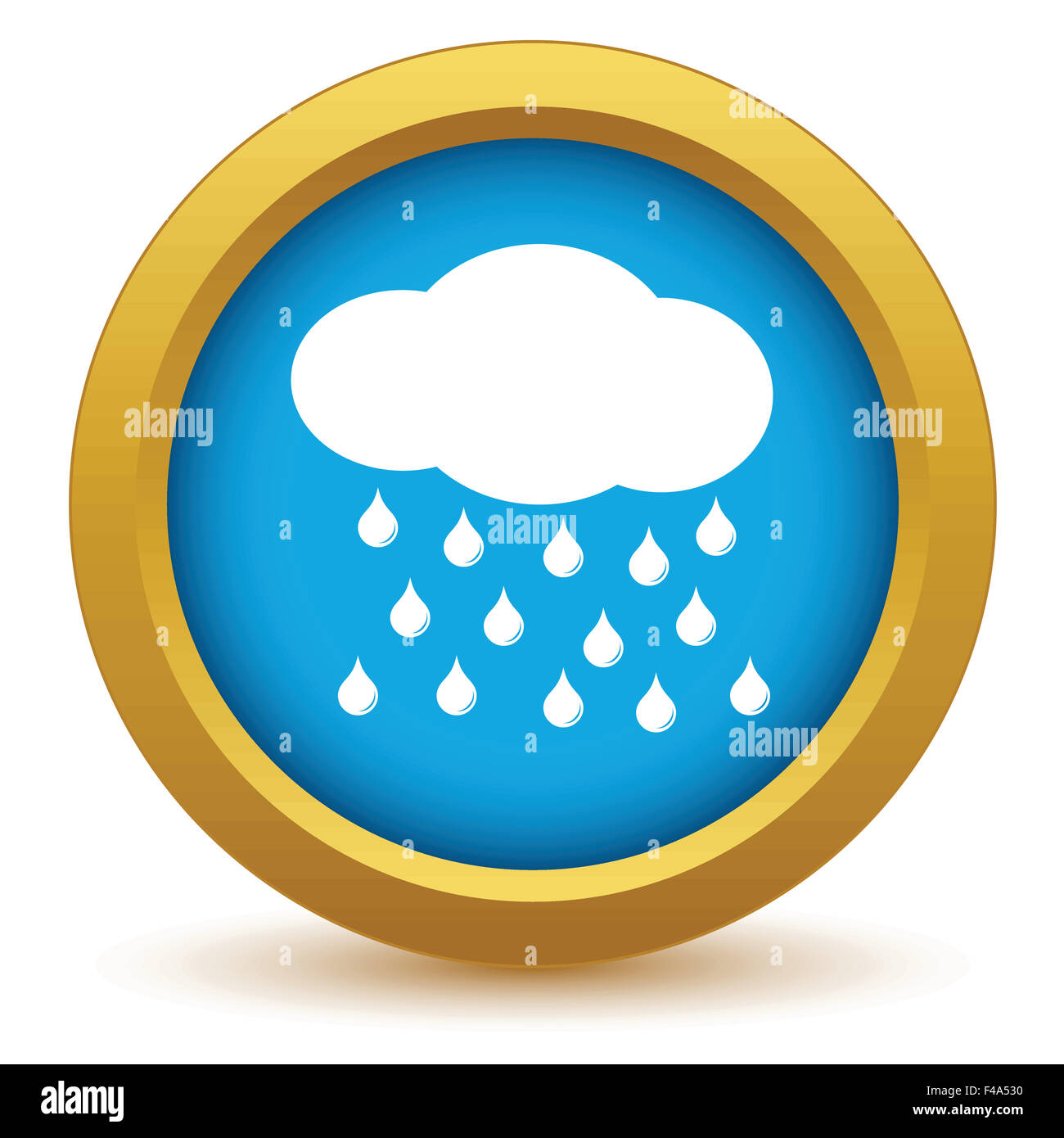 Spring rain collection Cut Out Stock Images & Pictures - Alamy