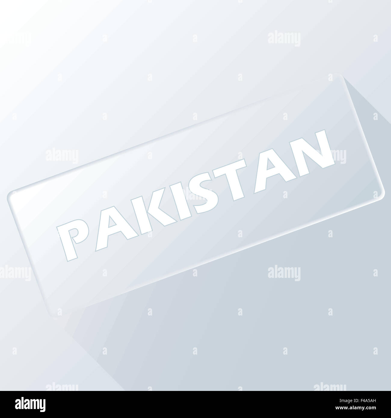Pakistan unique button Stock Photo - Alamy