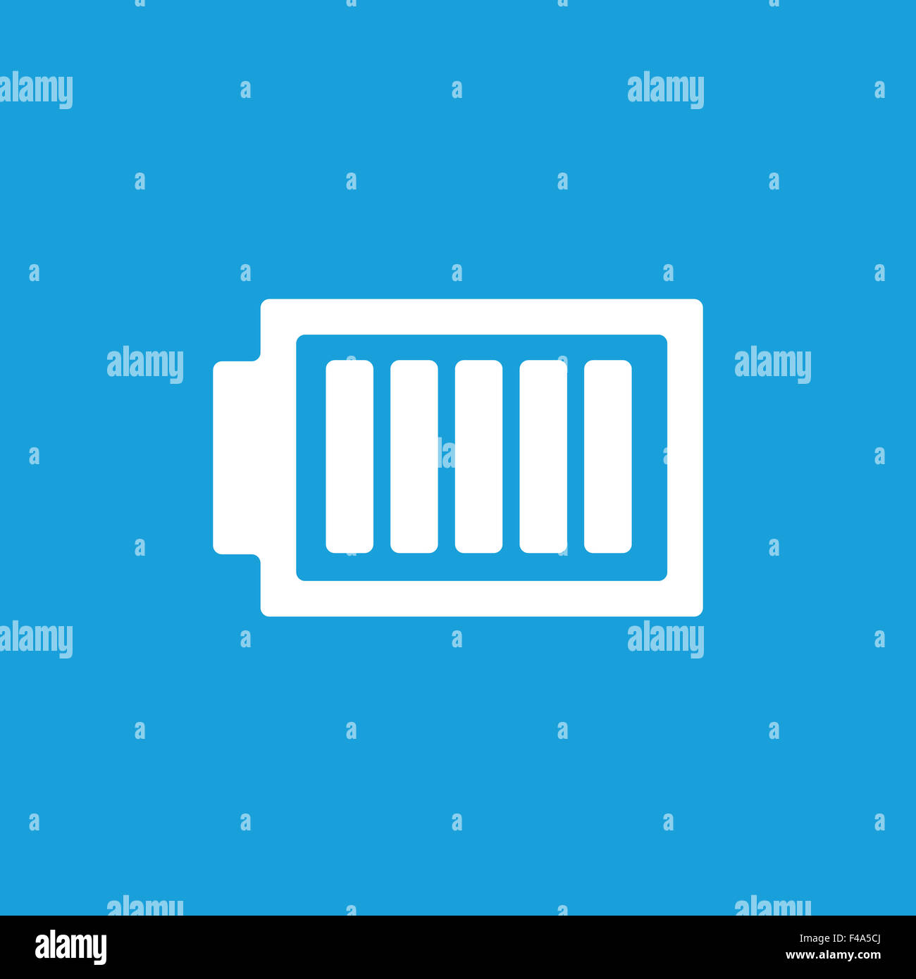 Full battery symbol Stock Photo - Alamy