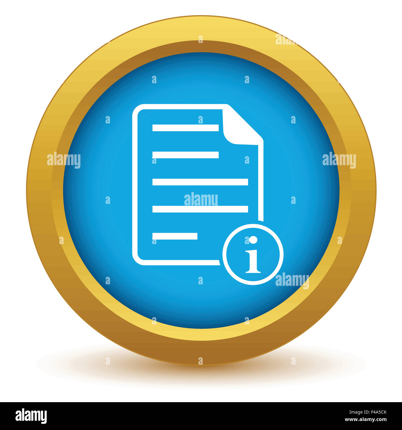 Icon reference info Cut Out Stock Images & Pictures - Alamy