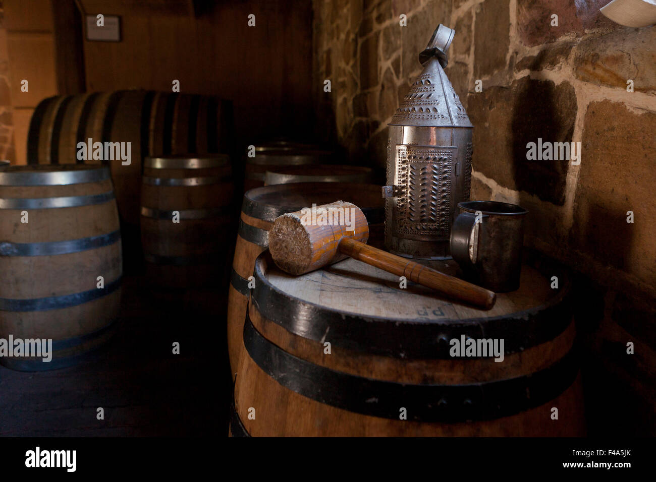 George Washington's Distillery interior - Alexandria, Virginia USA ...