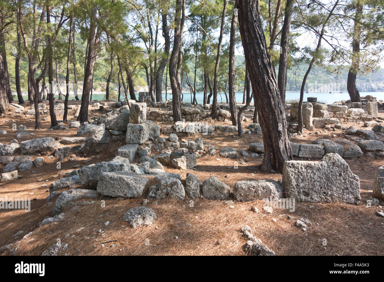 Phaselis acropolis hi-res stock photography and images - Alamy