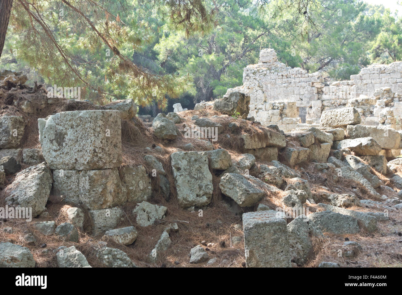 Phaselis acropolis hi-res stock photography and images - Alamy