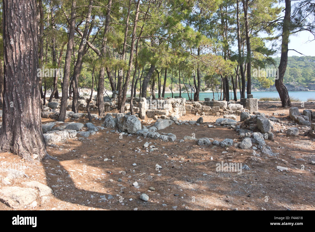 Phaselis acropolis hi-res stock photography and images - Alamy