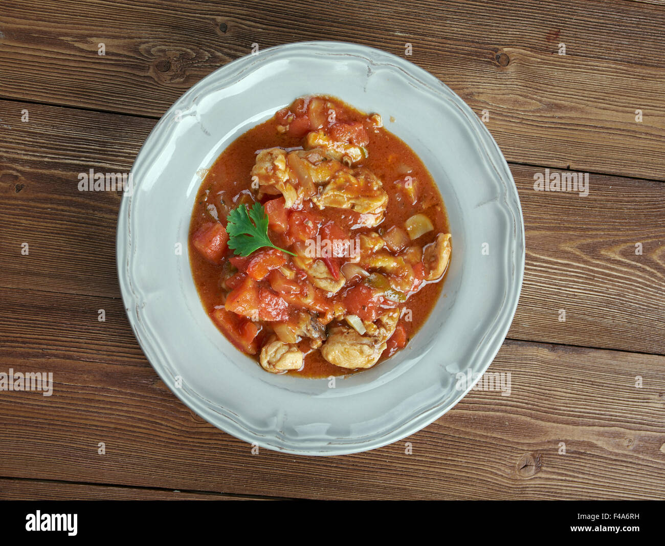 Istrian Chicken Goulash Stock Photo - Alamy