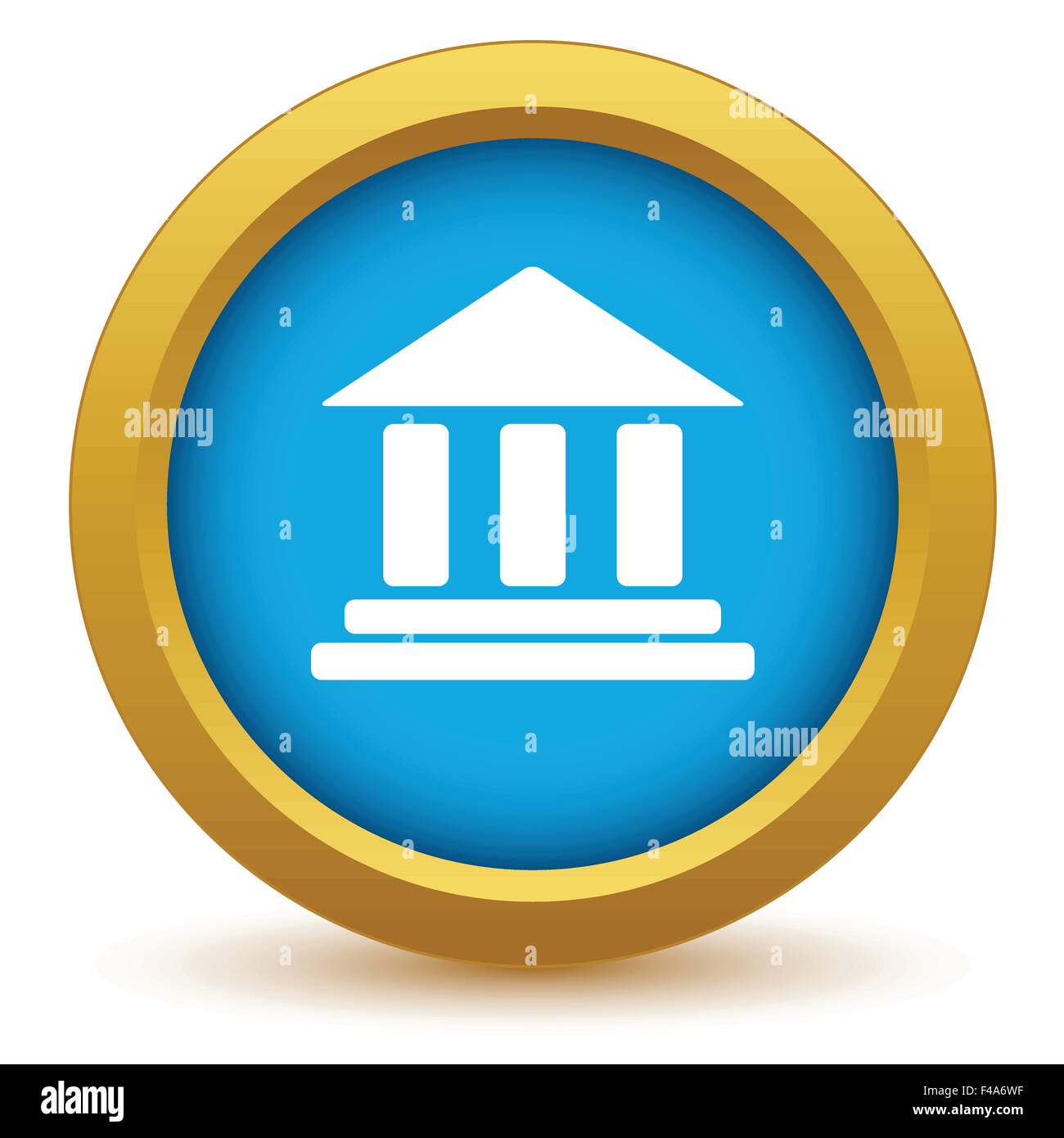 Bank icon hi-res stock photography and images - Alamy