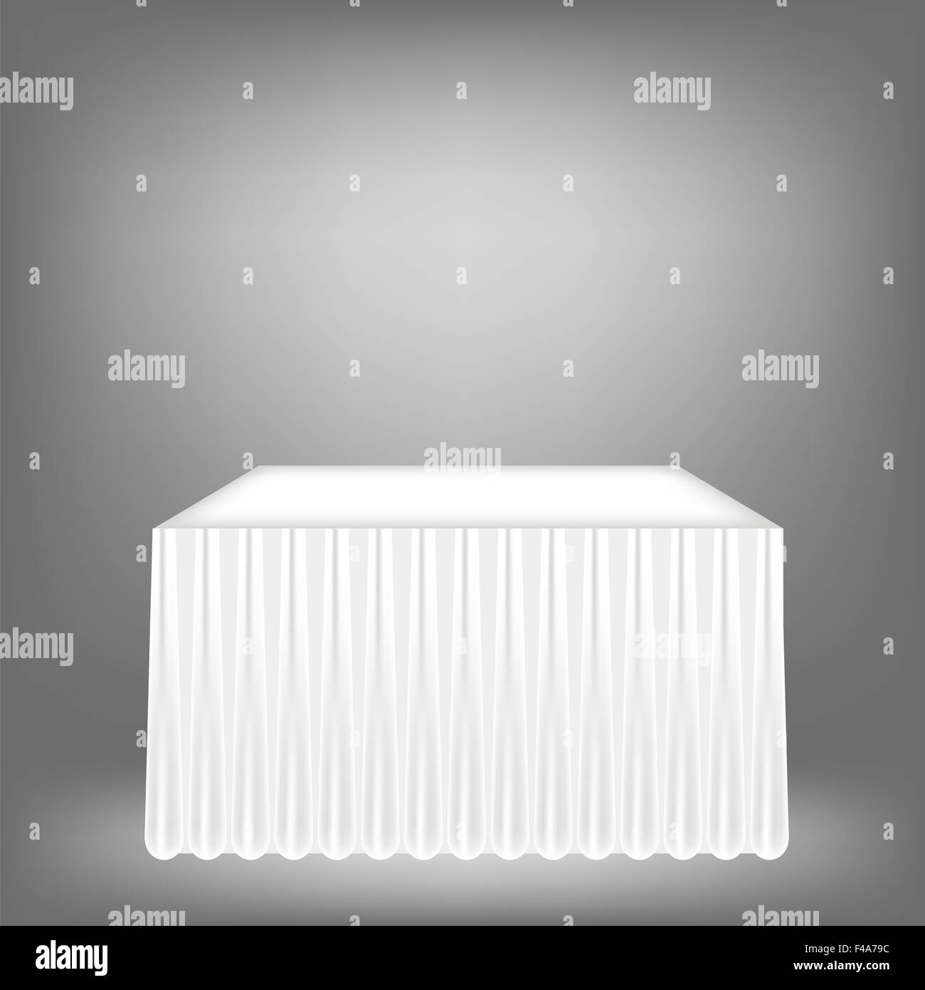 Empty rectangle table Black and White Stock Photos & Images - Alamy