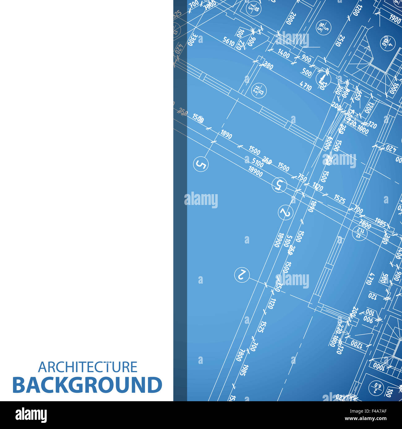 New blueprint building plan background Stock Photo - Alamy