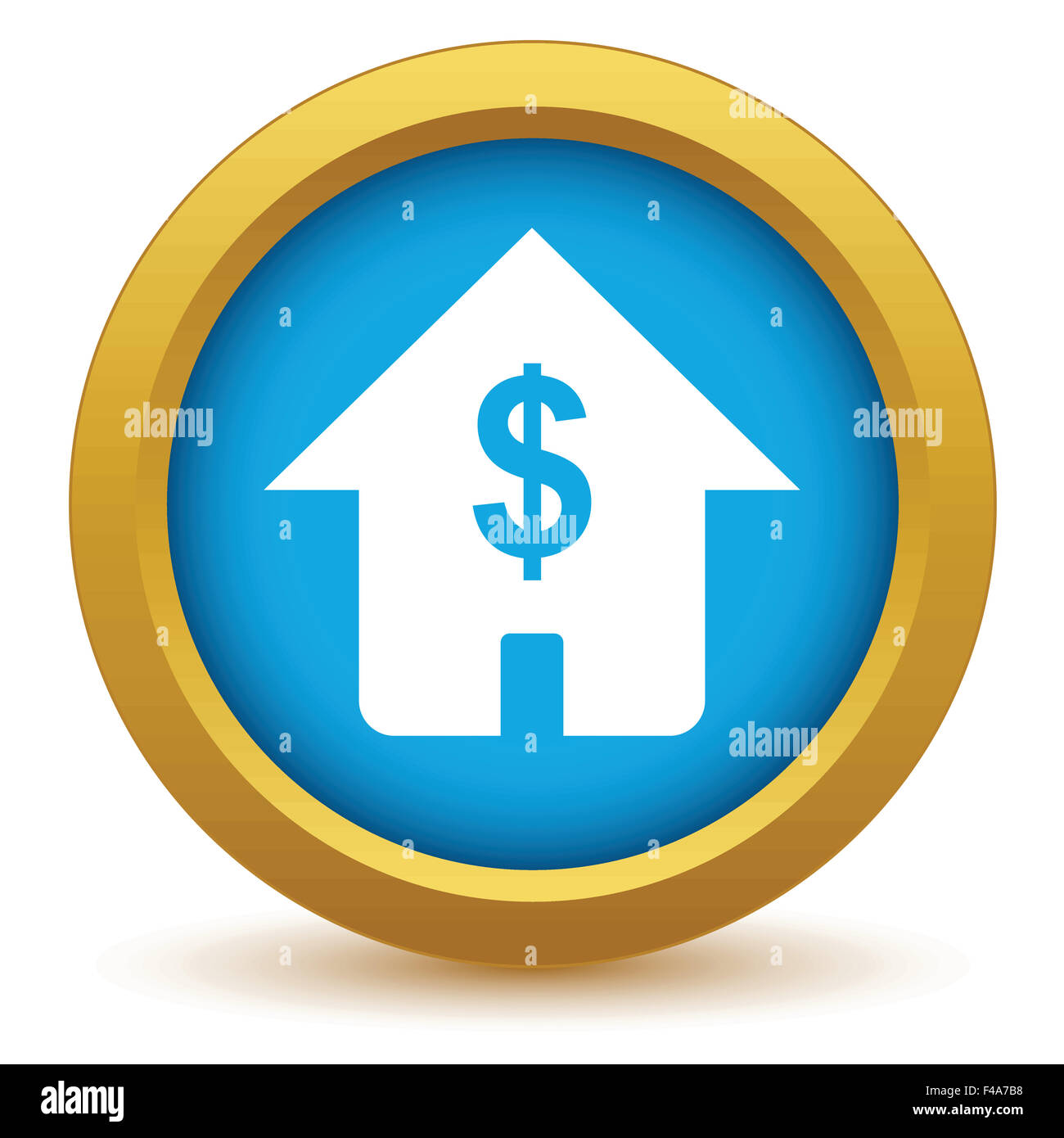 Gold house s Cut Out Stock Images & Pictures - Alamy