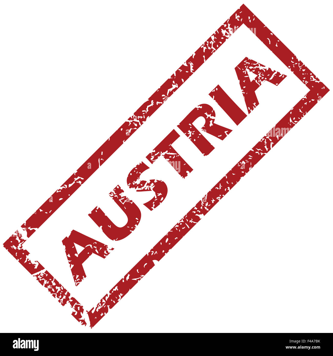New Austria rubber stamp Stock Photo - Alamy