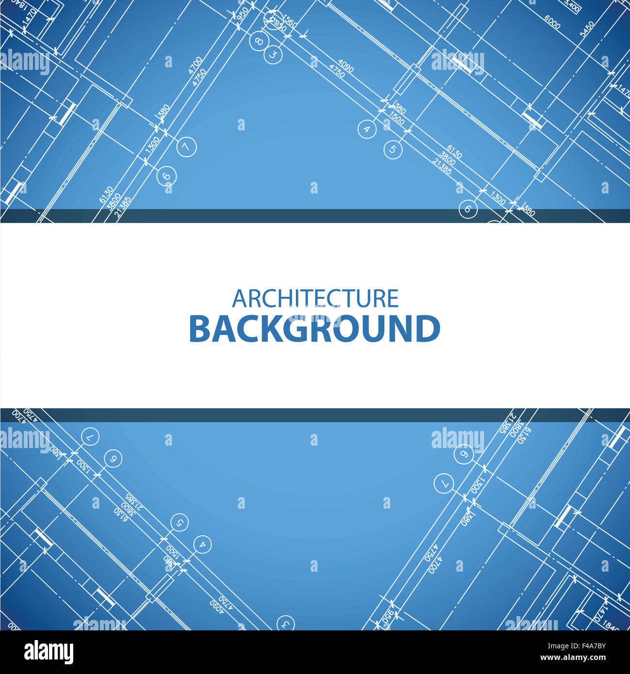 Best blueprint building plan background Stock Photo - Alamy