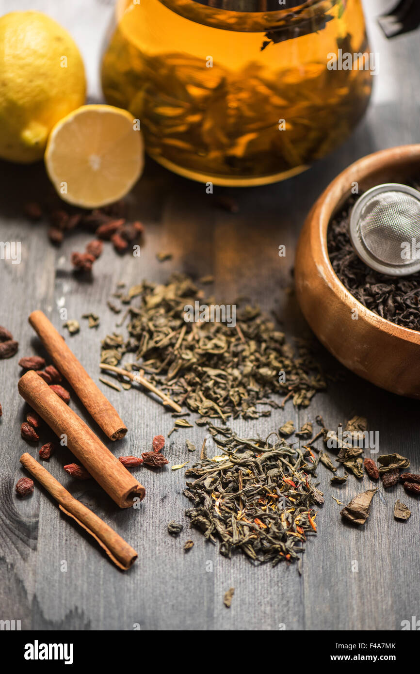 berries tea Stock Photo - Alamy