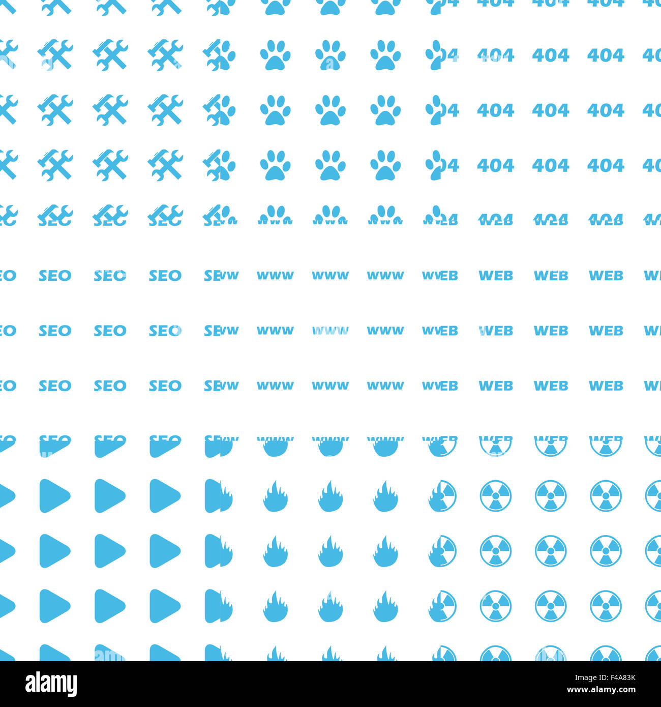 New big seamless pattern set Stock Photo - Alamy