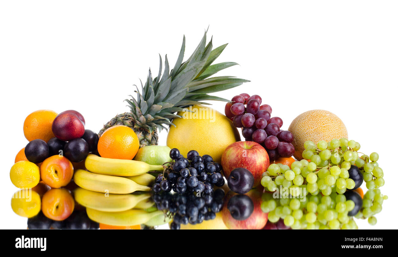 still life multifruit Stock Photo - Alamy