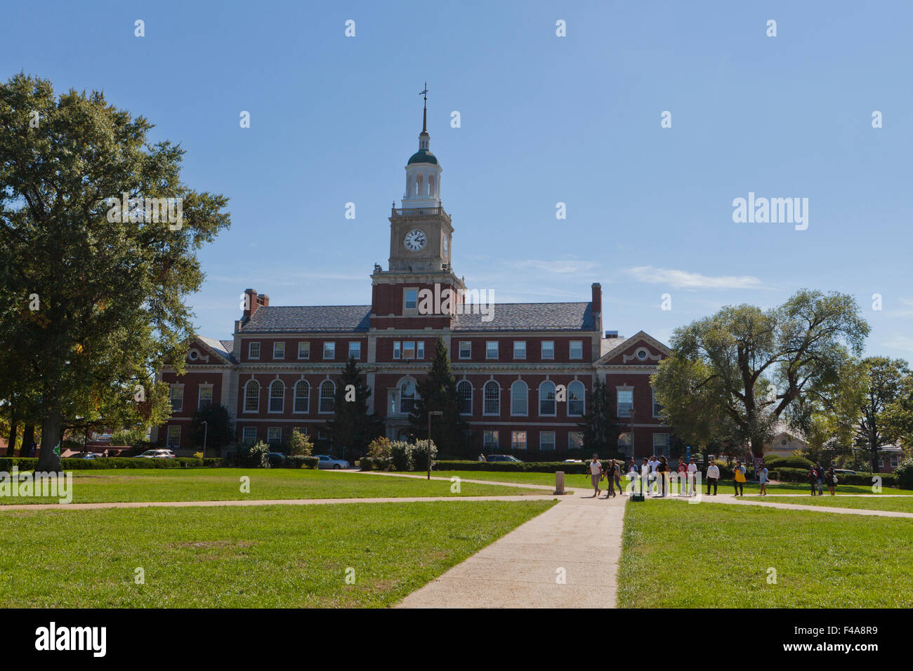 Howard University Founders Library building - Washington, DC USA Stock ...