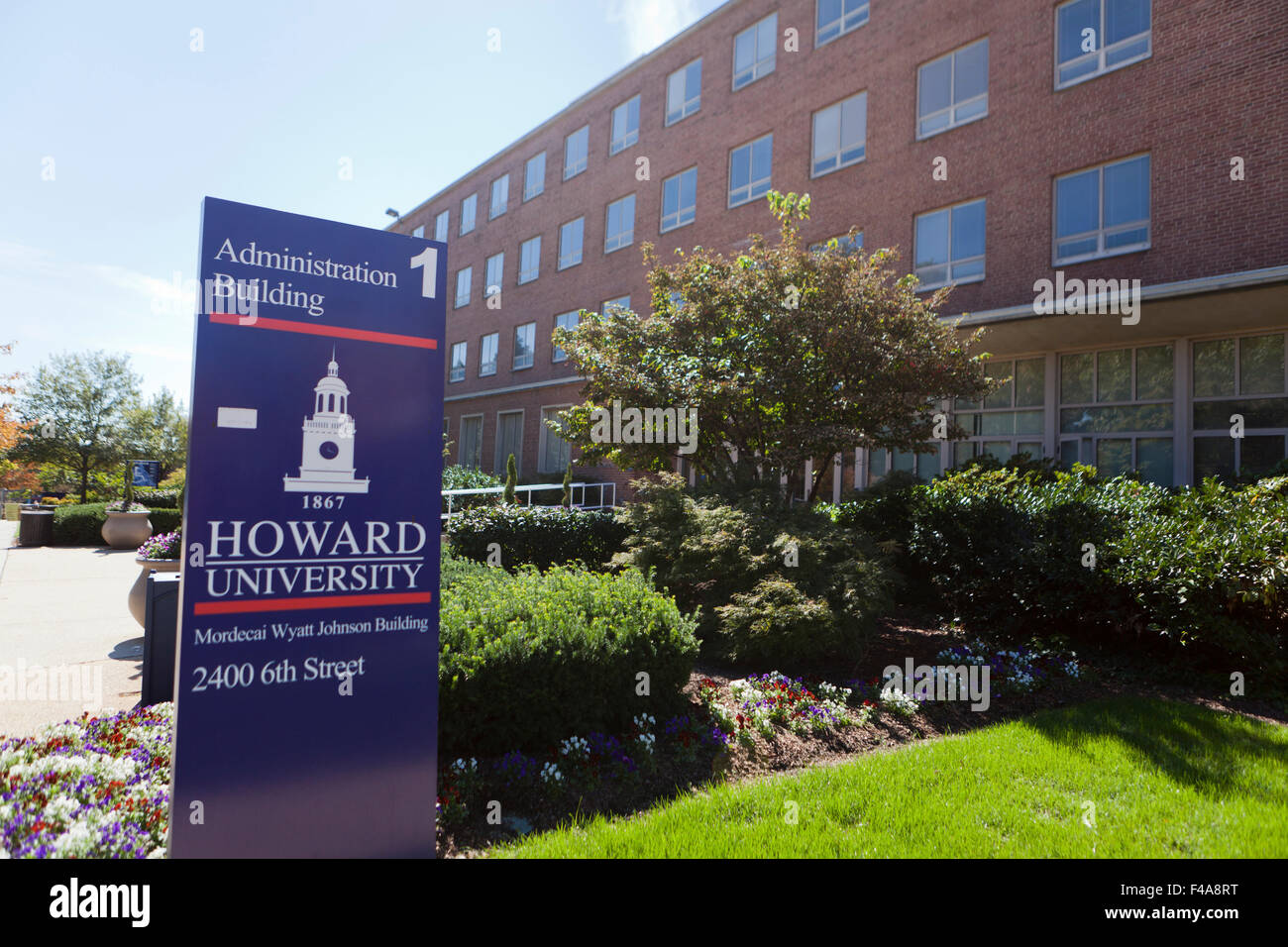 Howard university campus hi-res stock photography and images - Alamy