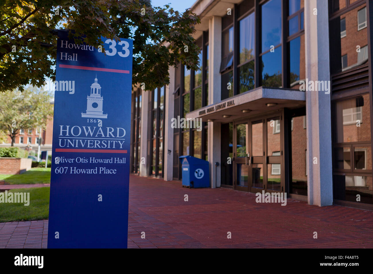 Howard university campus hi-res stock photography and images - Alamy
