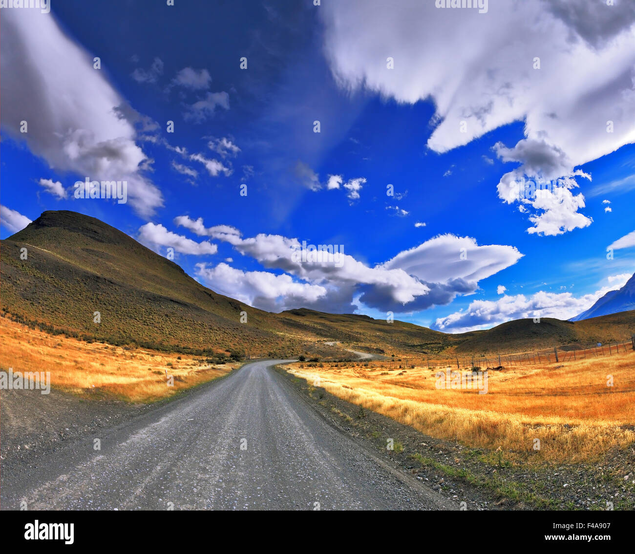 Magic clouds formed by glaciers Stock Photo - Alamy