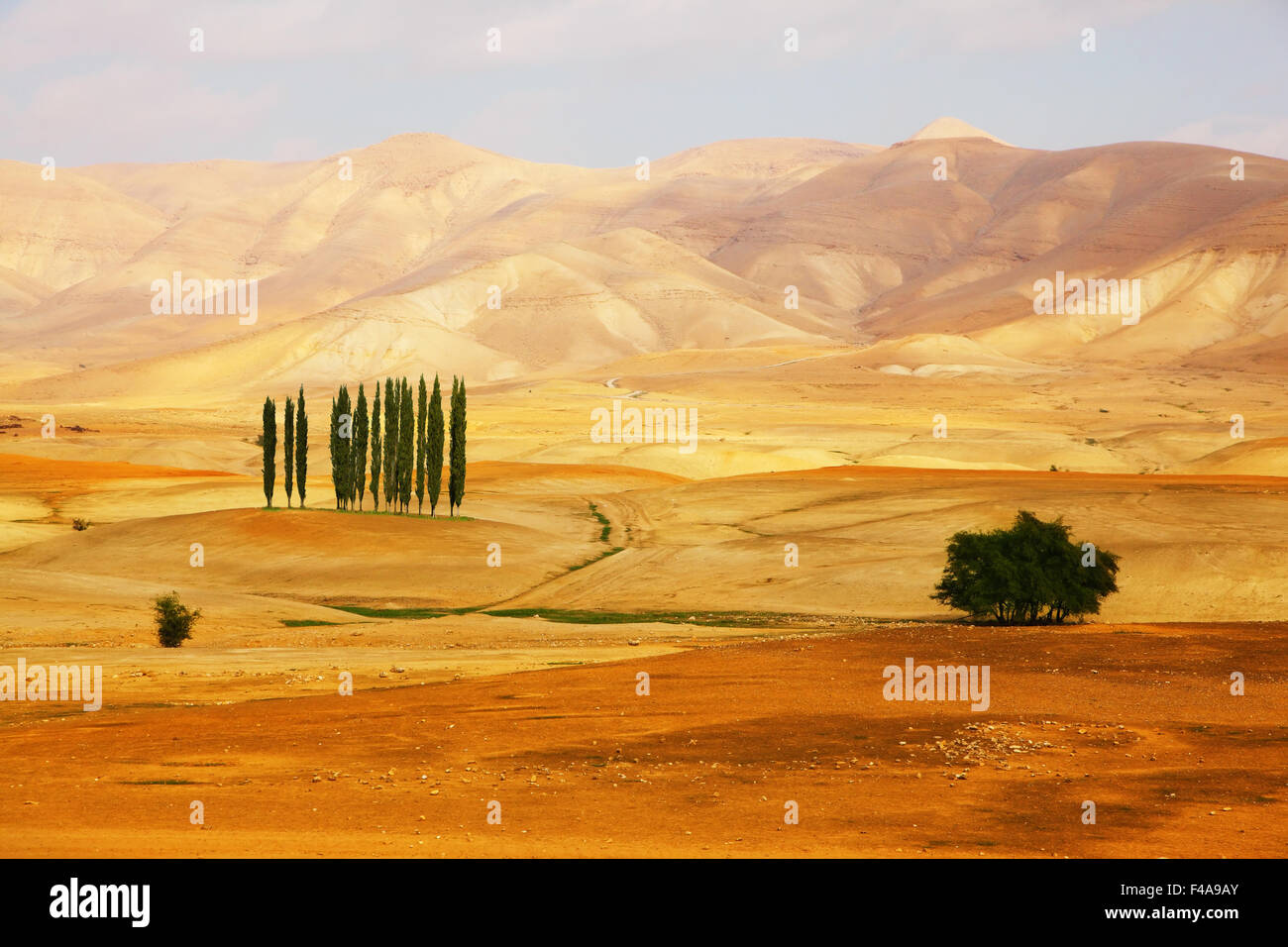 Majestic orange desert Stock Photo - Alamy