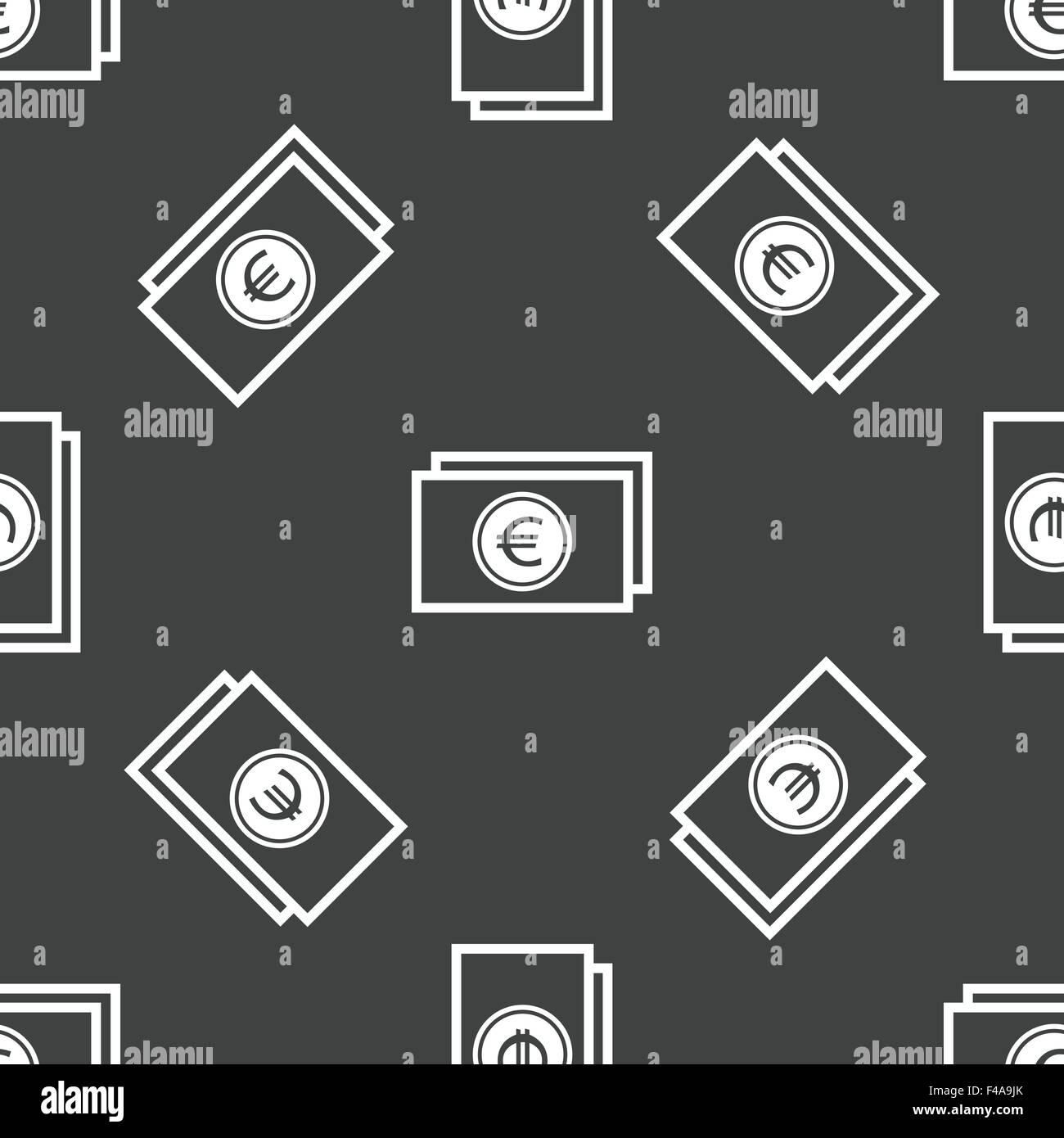 Euro banknote pattern Stock Photo - Alamy