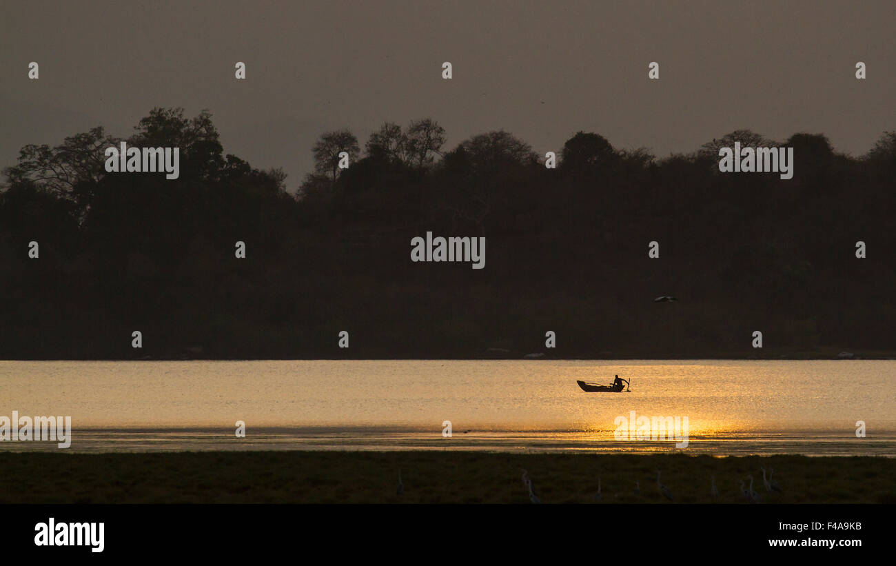 Estuary landscape in Batticaloa, Sri Lanka Stock Photo - Alamy
