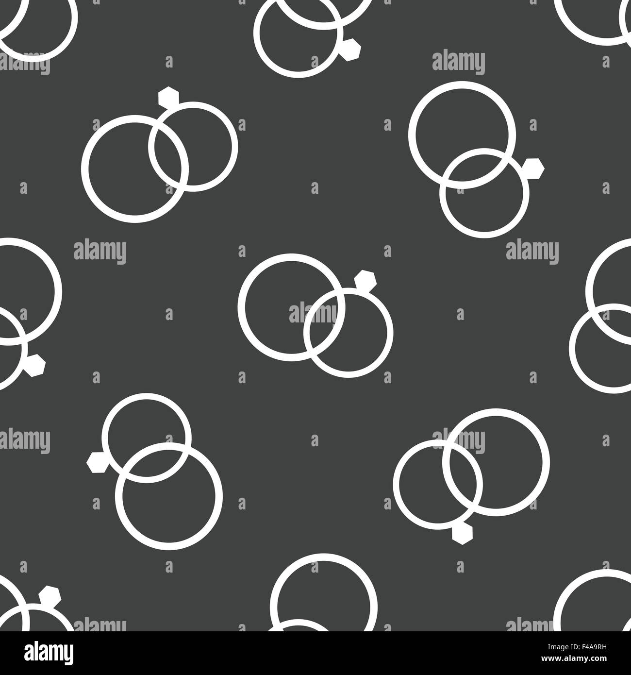 Wedding rings pattern Stock Photo - Alamy