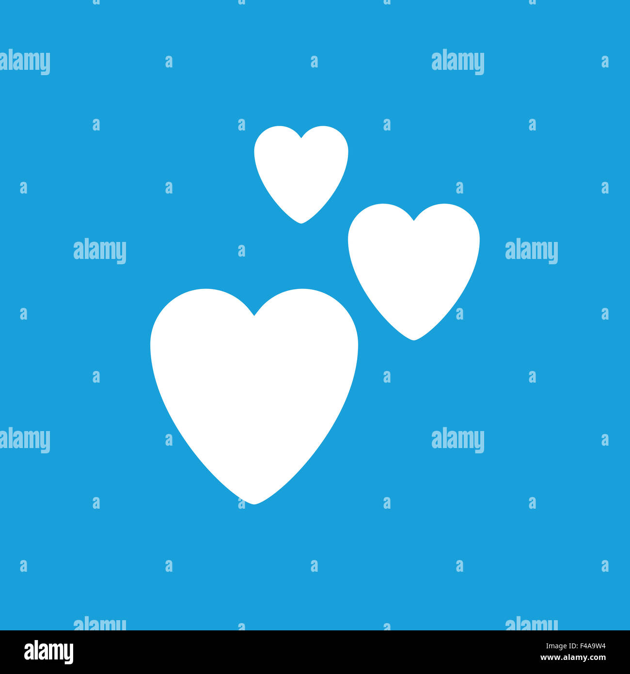 Three hearts hi-res stock photography and images - Alamy