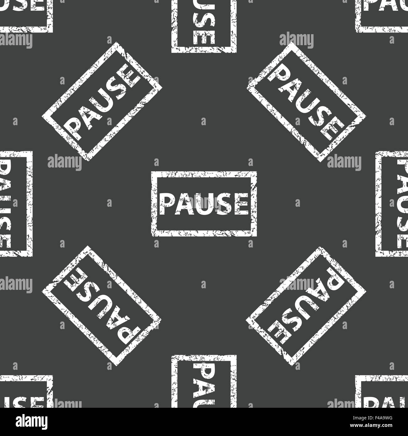Pause Stamp High Resolution Stock Photography and Images - Alamy