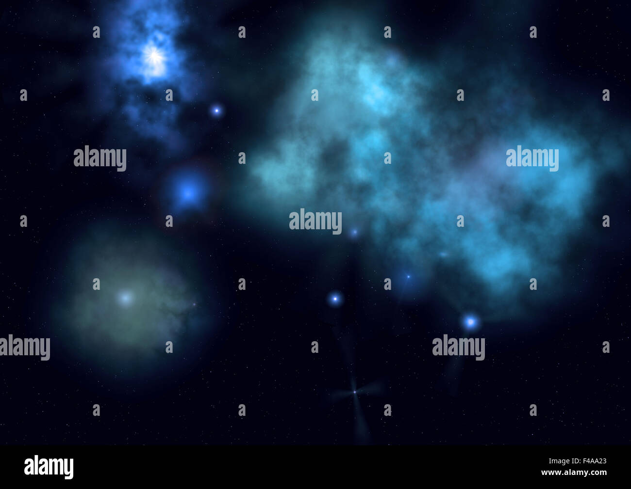 Small part of an infinite star field Stock Photo - Alamy