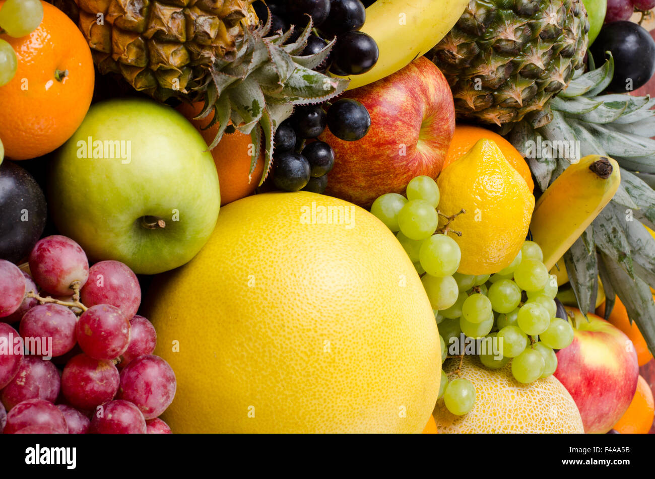 still life multifruit Stock Photo - Alamy