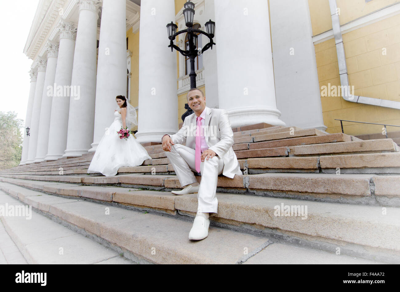 Wedded couple hi-res stock photography and images - Alamy